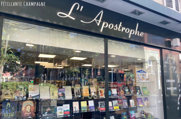 La librairie l'Apostrophe à Epernay - Pétillante Champagne